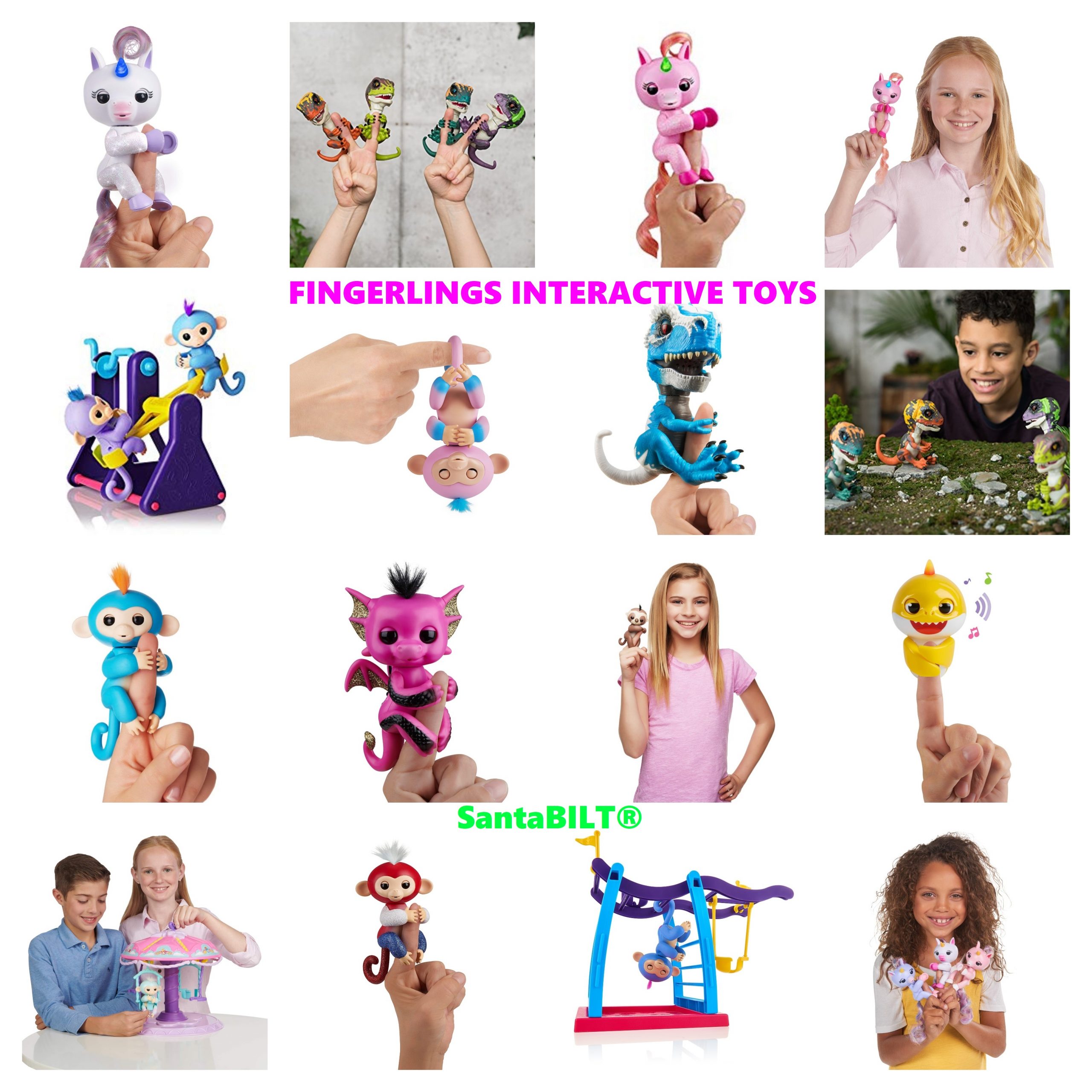 FINGERLINGS Interactive Finger Toys Showcase Center - SantaBILT®